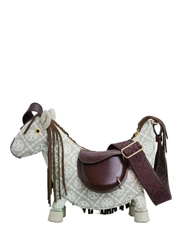 Tory Burch Horse Fringe Shoulder Bag - Neutrals