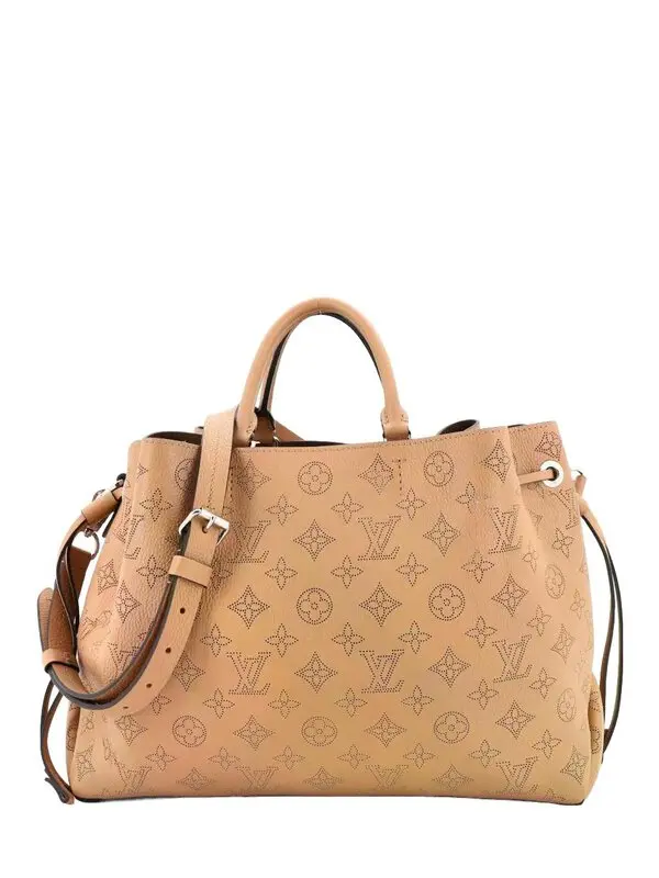 LOUIS VUITTON Bella Mahina Leather Tote Bag - Neutrals