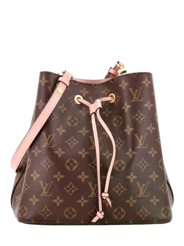 LOUIS VUITTON Néonoé Mm Bucket Bag Monogram Canvas - Brown