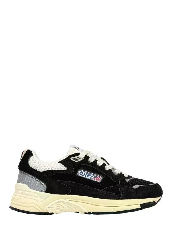 AUTRY Hyperway Panelled Sneakers - Black