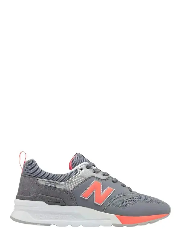 NEW BALANCE 997h Logo-patch Sneakers - Grey