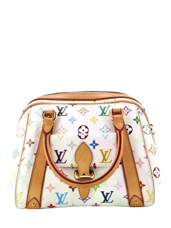 LOUIS VUITTON Priscilla Handbag Monogram Multicolor Satchel - Multicolour