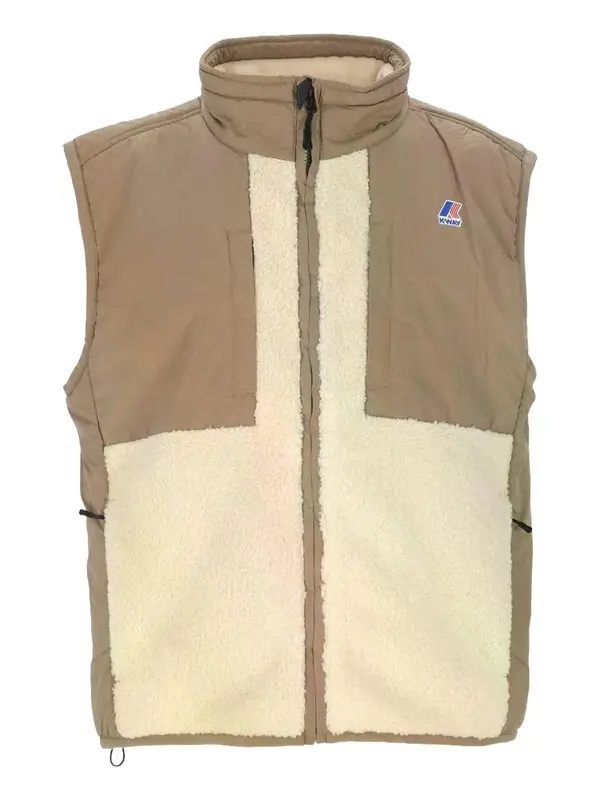 K-WAY Vital 4.0 Zip-up Gilet - Neutrals