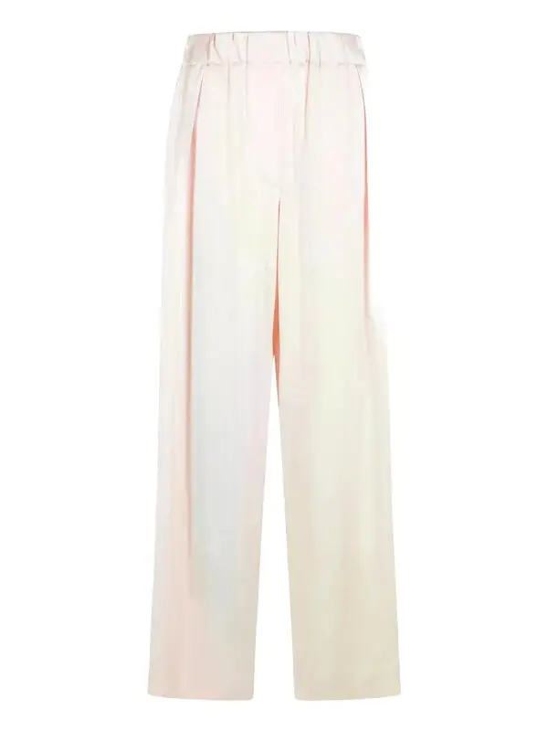 JIL SANDER Elasticated-waistband Trousers - Pink