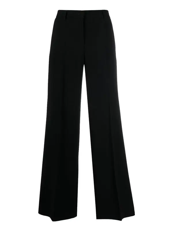 Alberto Biani Flared Trousers - Black