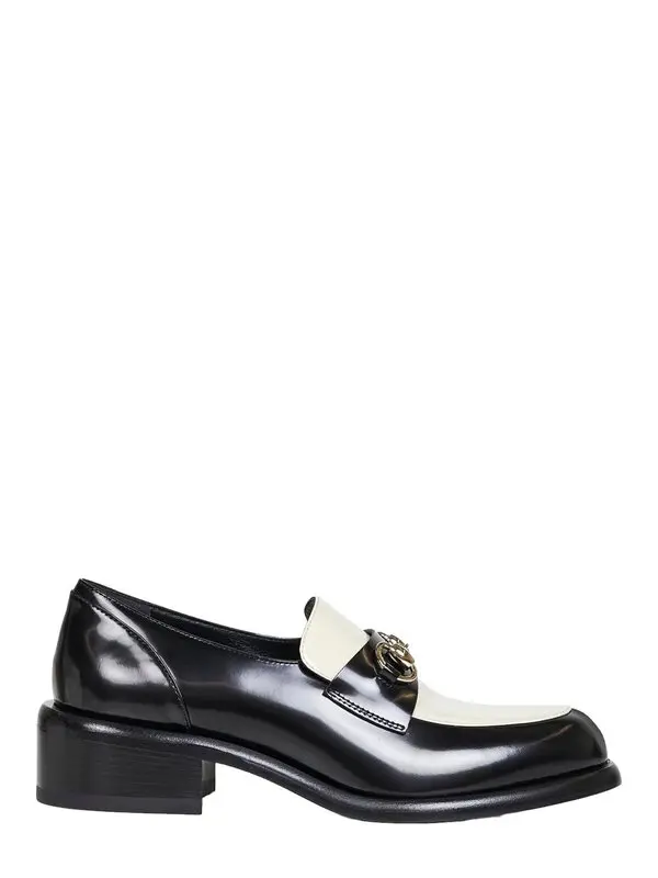 Gucci Leather Loafers - Black