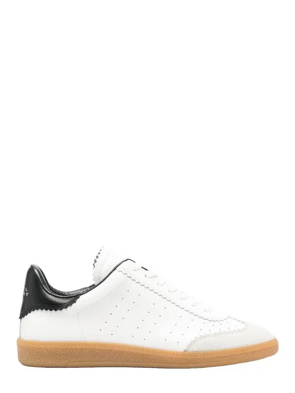 Isabel Marant Bryce Leather Sneakers - White