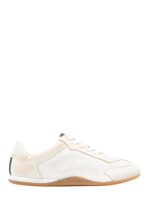 Gucci Leather Sneakers - White