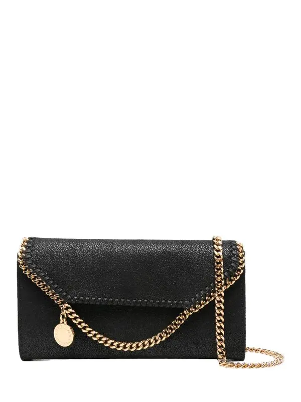 Stella McCartney Falabella Continental Wallet - Black