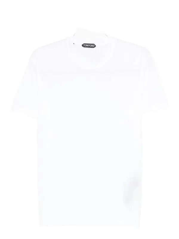 TOM FORD Cotton Blend T Shirt - White