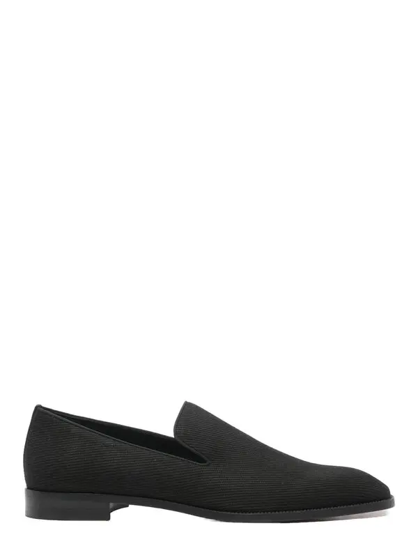 CHRISTIAN LOUBOUTIN Danny Leather Loafers - Black