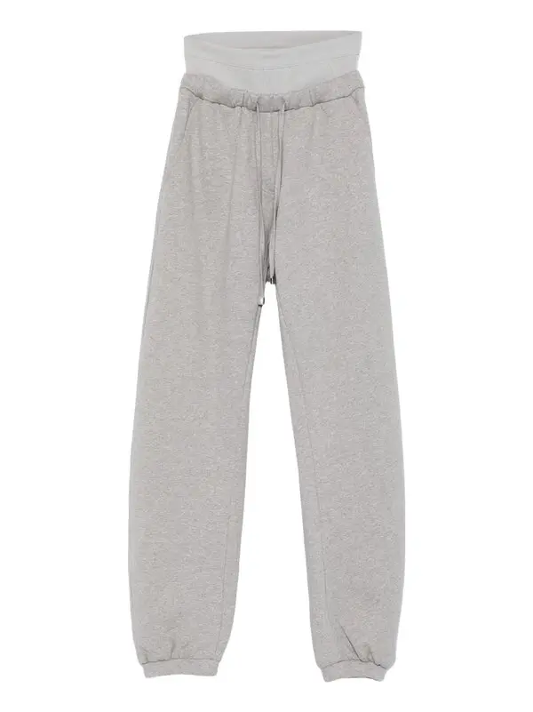 Attico Cotton Sweatpants - Grey