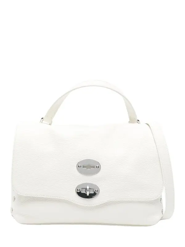 ZANELLATO Postina Daily Small Leather Handbag - White