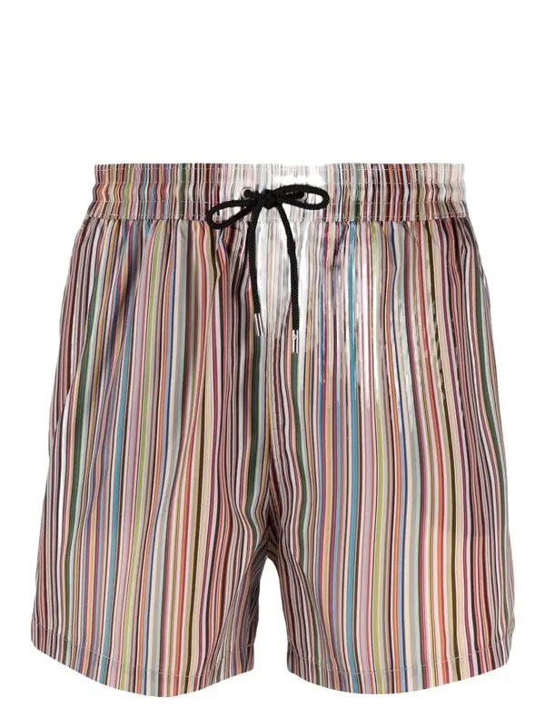 Paul Smith Signature Stripe Swim Shorts - Multicolour