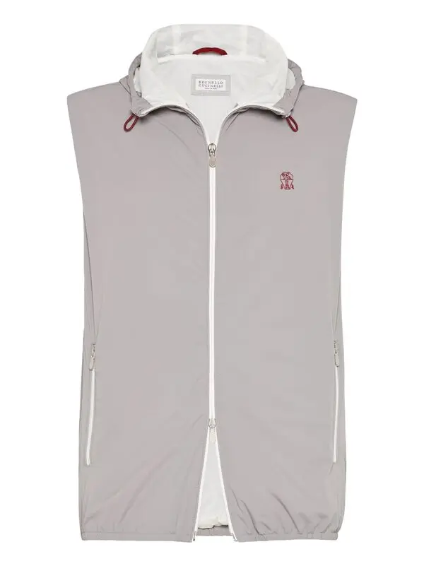 Brunello Cucinelli Water-resistant Vest - Grey