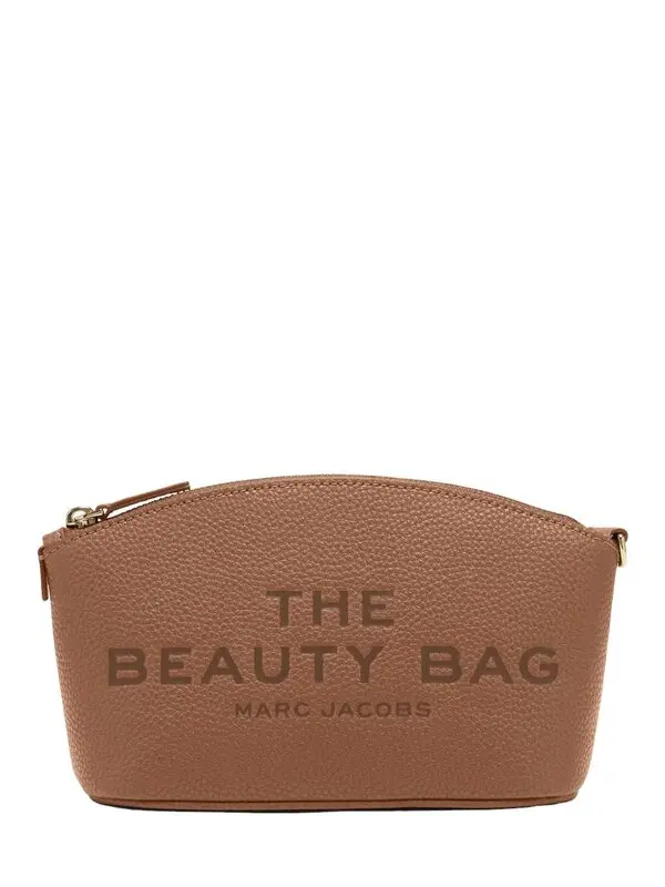 Marc Jacobs Pebbled Leather Wristlet - Leather Brown