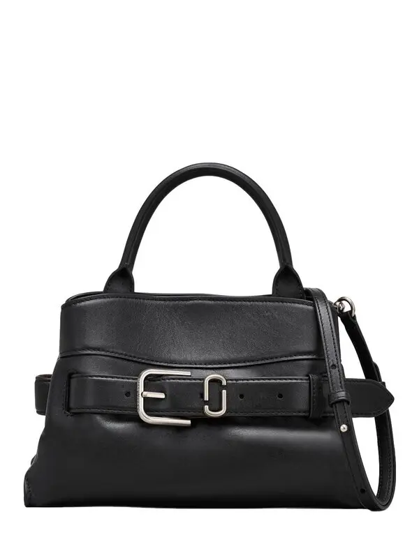 Marc Jacobs The Satchel Small Leather Handbag - Black