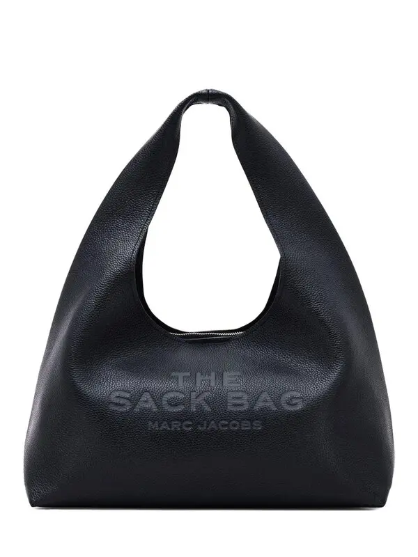 Marc Jacobs The Sack Leather Handbag - Black