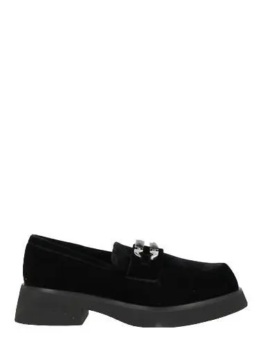 TOSCA BLU Loafers In Textile Fibers - Black
