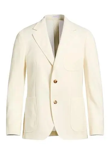 Boglioli Blazer Ivory Size Wool - White