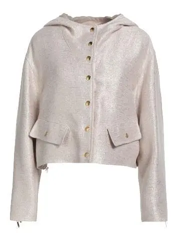 Emporio Armani Metallic Tweed Jacket - Rose Gold