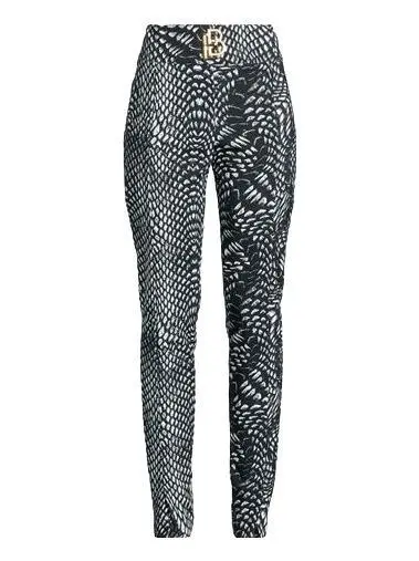BABYLON Skinny Fit Embellished Pants - Black