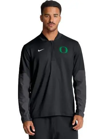 Nike Oregon Ducks One Goal Performance Half-zip Pullover - Black