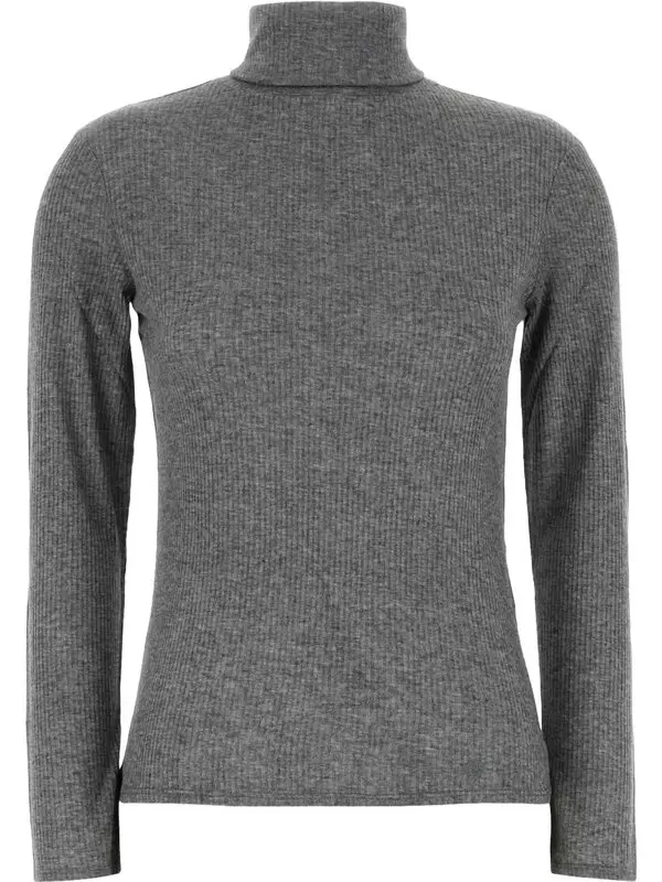 Loulou De Saison Rollneck Gallinara Sweater - Grey