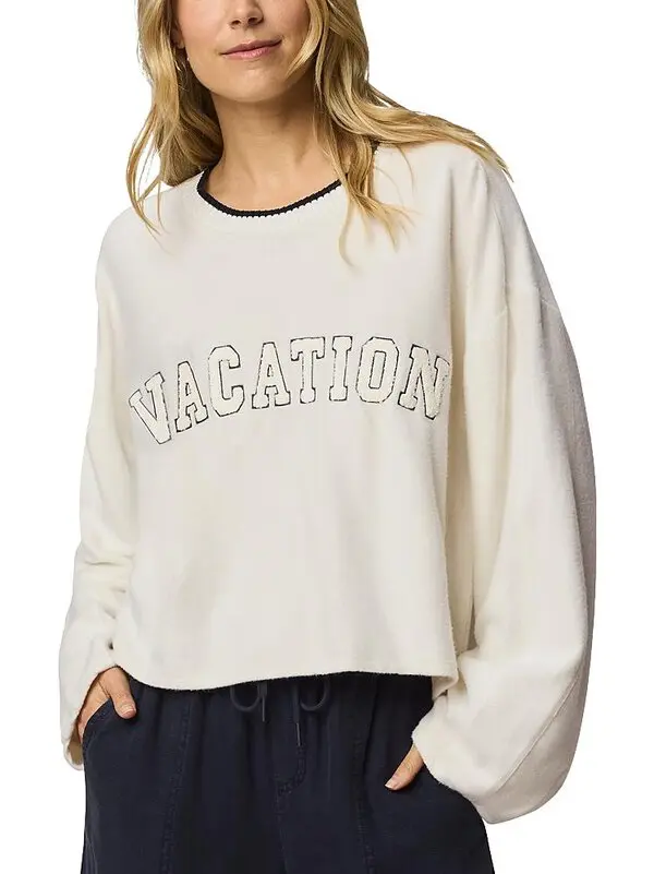 Splendid Crewneck Sweatshirt - Moonstone
