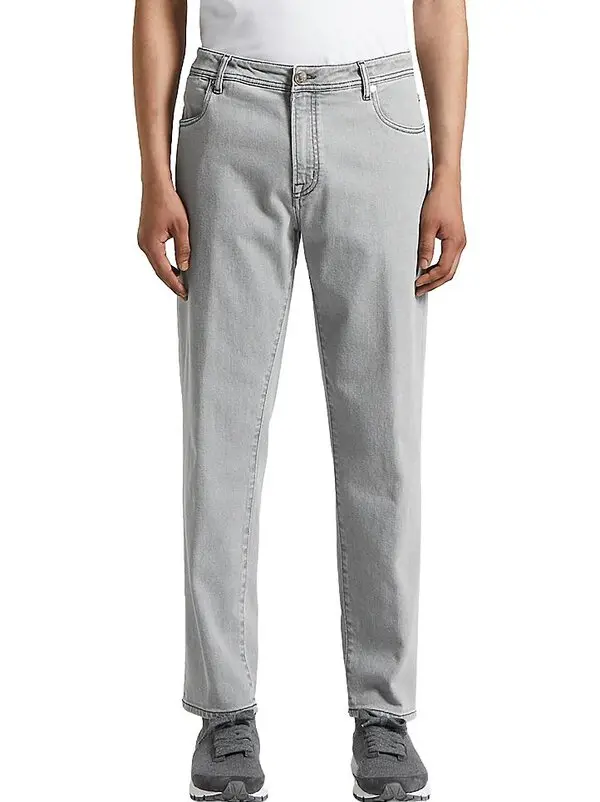Peserico Regular Fit Jeans - Silver