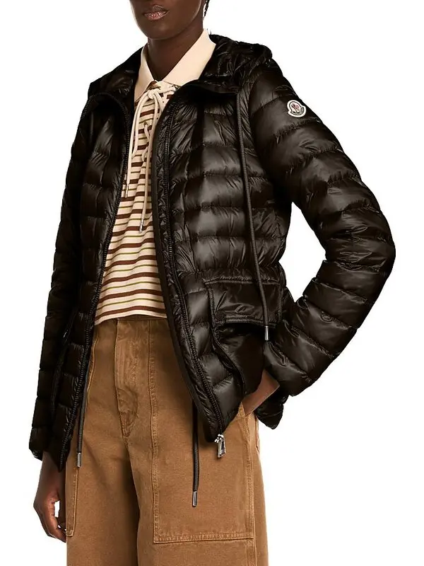 Moncler Jasmin Short Parka - Black