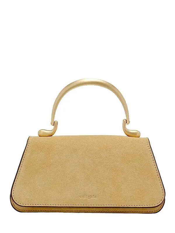 Cult Gaia Rasima Suede Crossbody - Sand