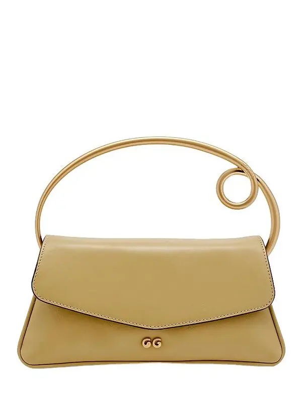 Cult Gaia Emily Top Handle Bag - Sand