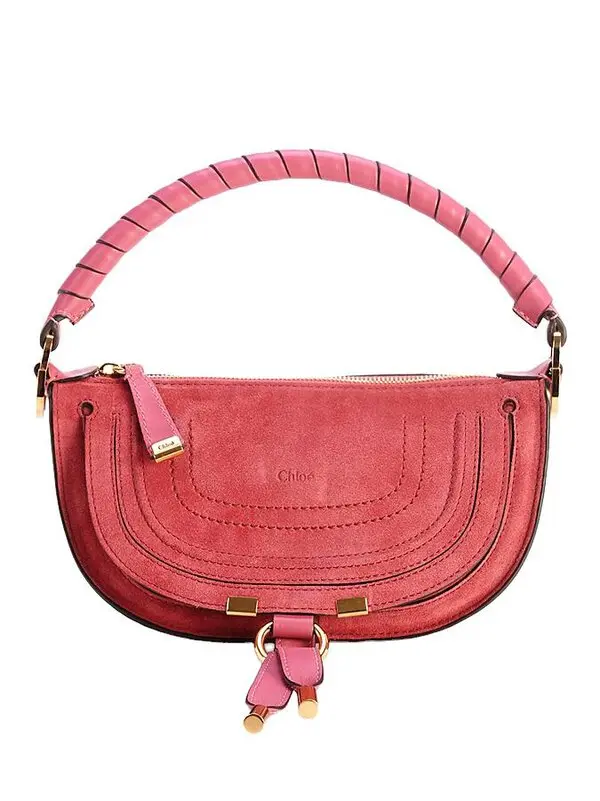 Chloé Marcie Mini Suede Shoulder Bag - Classic