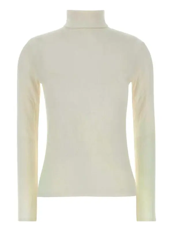 Loulou De Saison Gallinara Ribbed Turtleneck Top - Neutrals