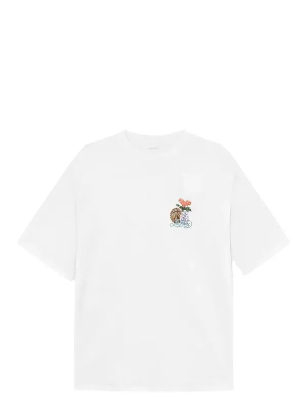 LES DEUX Graphic-print T-shirt - White