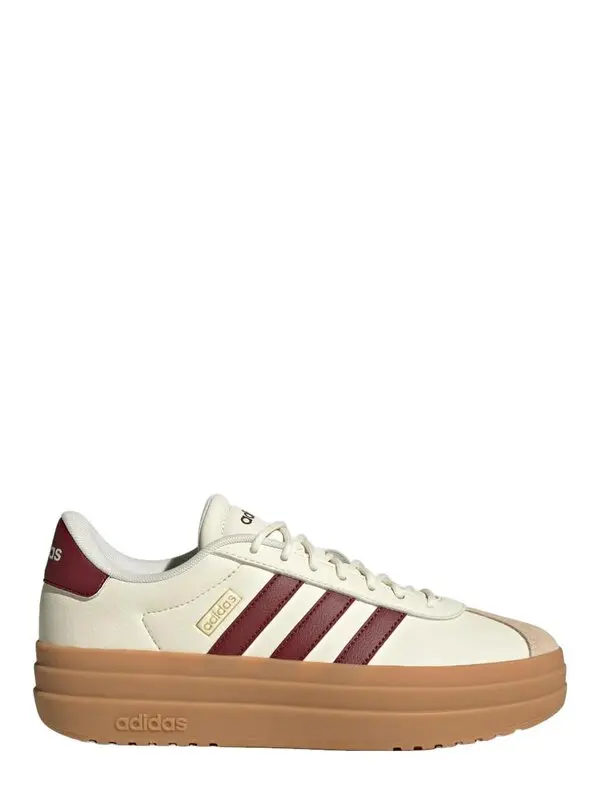 Adidas Vl Court Bold Sneakers - Off White / Shadow Red / Crystal Sand