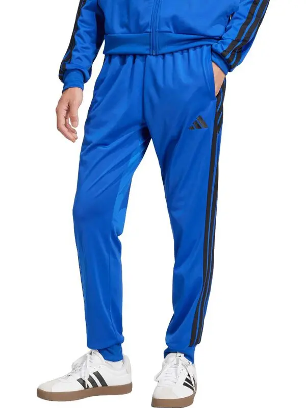 Adidas 3-stripes Tricot Regular Tapered Track Pants - Royal Blue