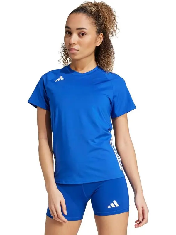 Adidas Hilo Short Sleeve Volleyball Jersey - Royal Blue