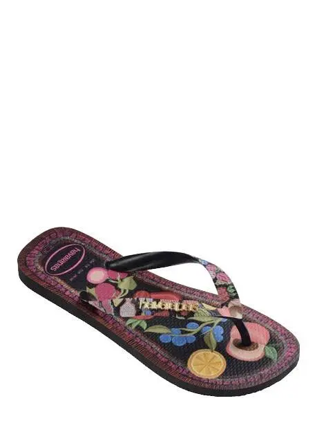 Havaianas Top Tropicalia Vibes Ii Flip Flop - Black