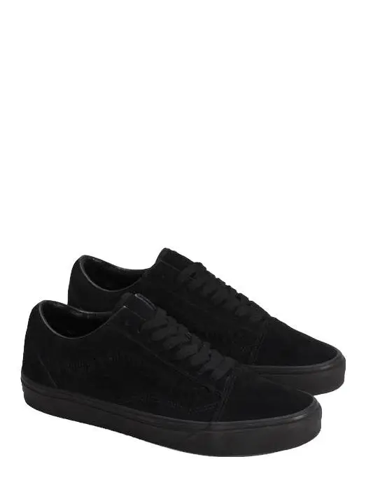 VANS Old Skool Leather Sneaker - Crafted Stripe Black/black