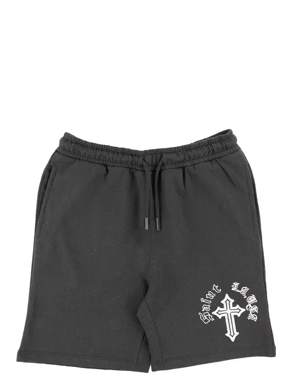 FLY BY NIGHT Troy Shorts - Black/saint La