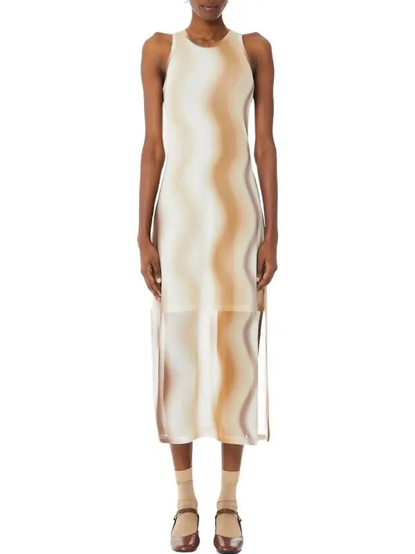 FIND ME NOW George Sleeveless Maxi Dress - Golden Gates