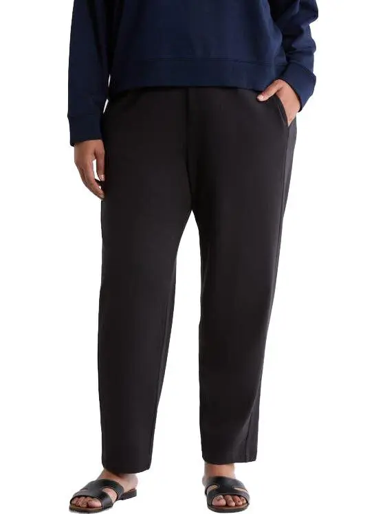 Eileen Fisher Slouch Ankle Pants - Washed Black