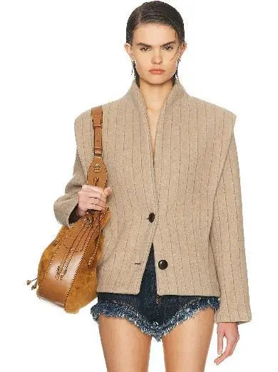 Isabel Marant Dyogo Jacket - Taupe
