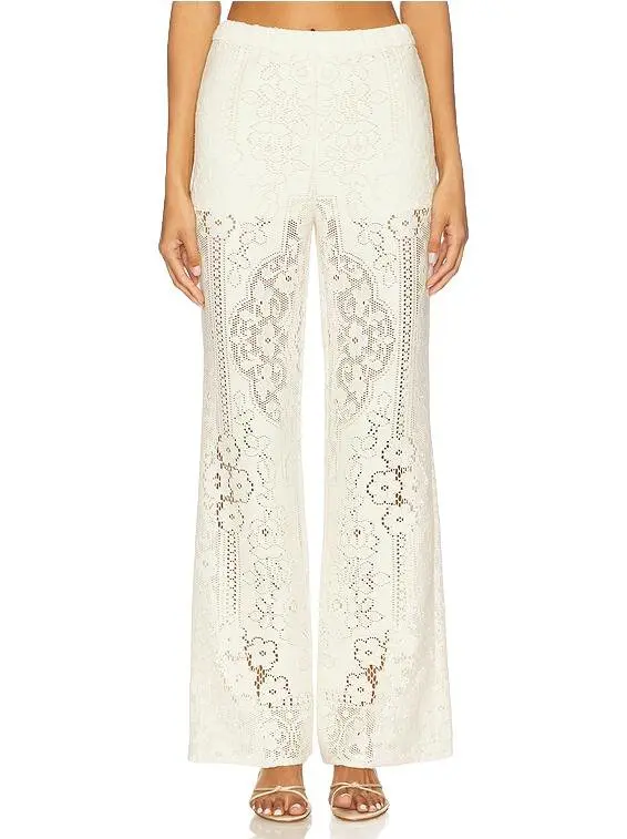 Sea Arianna Lace Pants - Cream