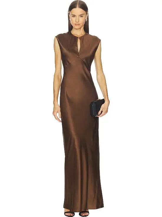 Veronica Beard Nelzy Dress - Walnut