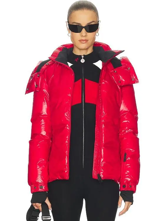 Perfect Moment Candice Ski Parka - Red
