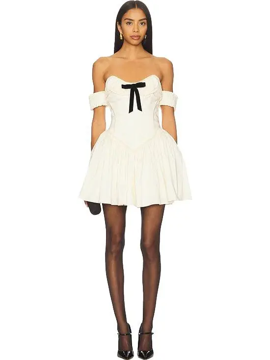 Lpa Audrea Mini Dress - Cream