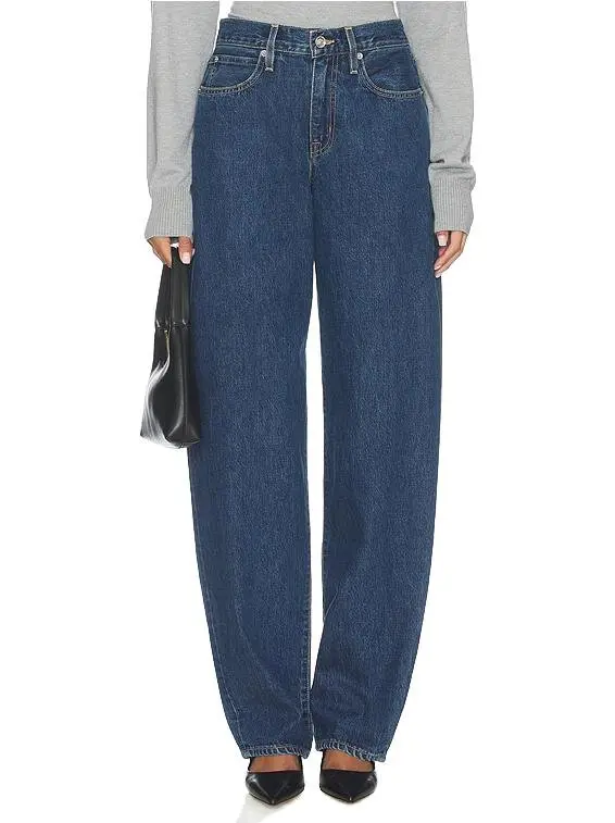 SLVRLAKE Tess Long Relaxed Curve Jeans - Fool Me Once